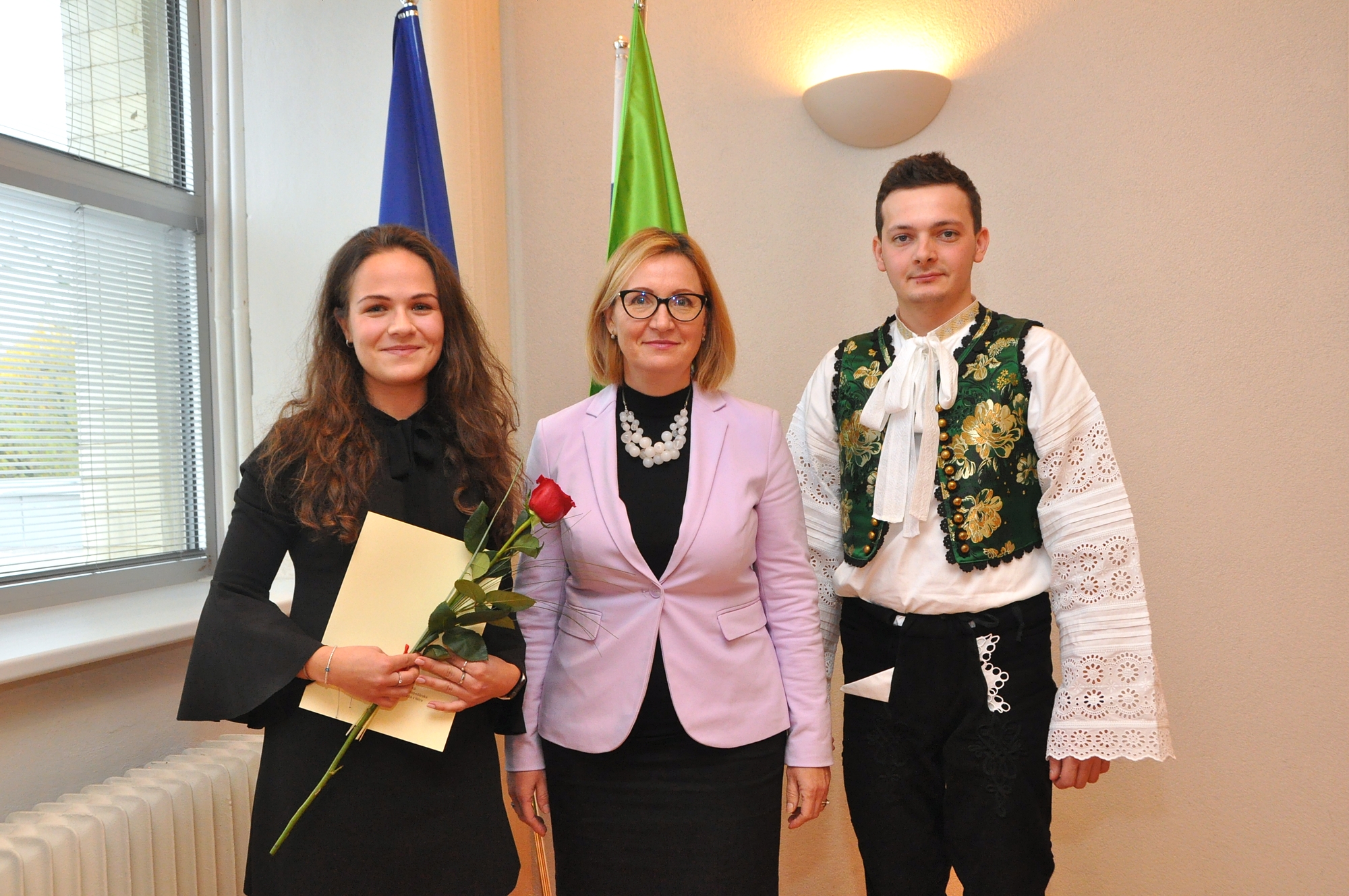 Rektorka ocenila vynikajúcich študentov - Poľnohospodár